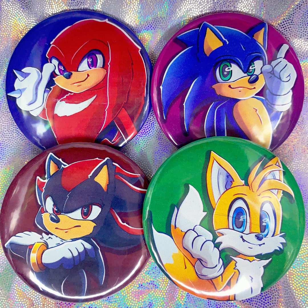 Sonic Badges / Buttons - Etsy
