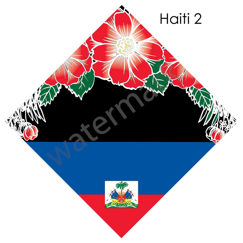 Graduation Cap Topper African Caribbean Flags - Etsy