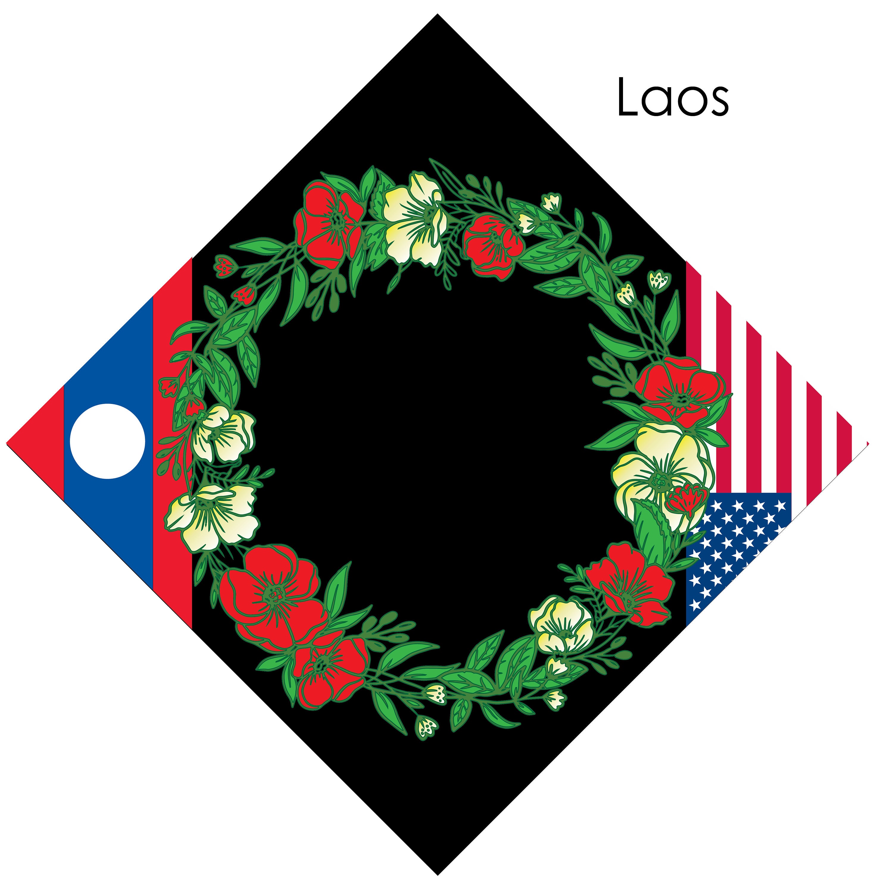 Graduation Cap Topper First Generation Asian Flags - Etsy