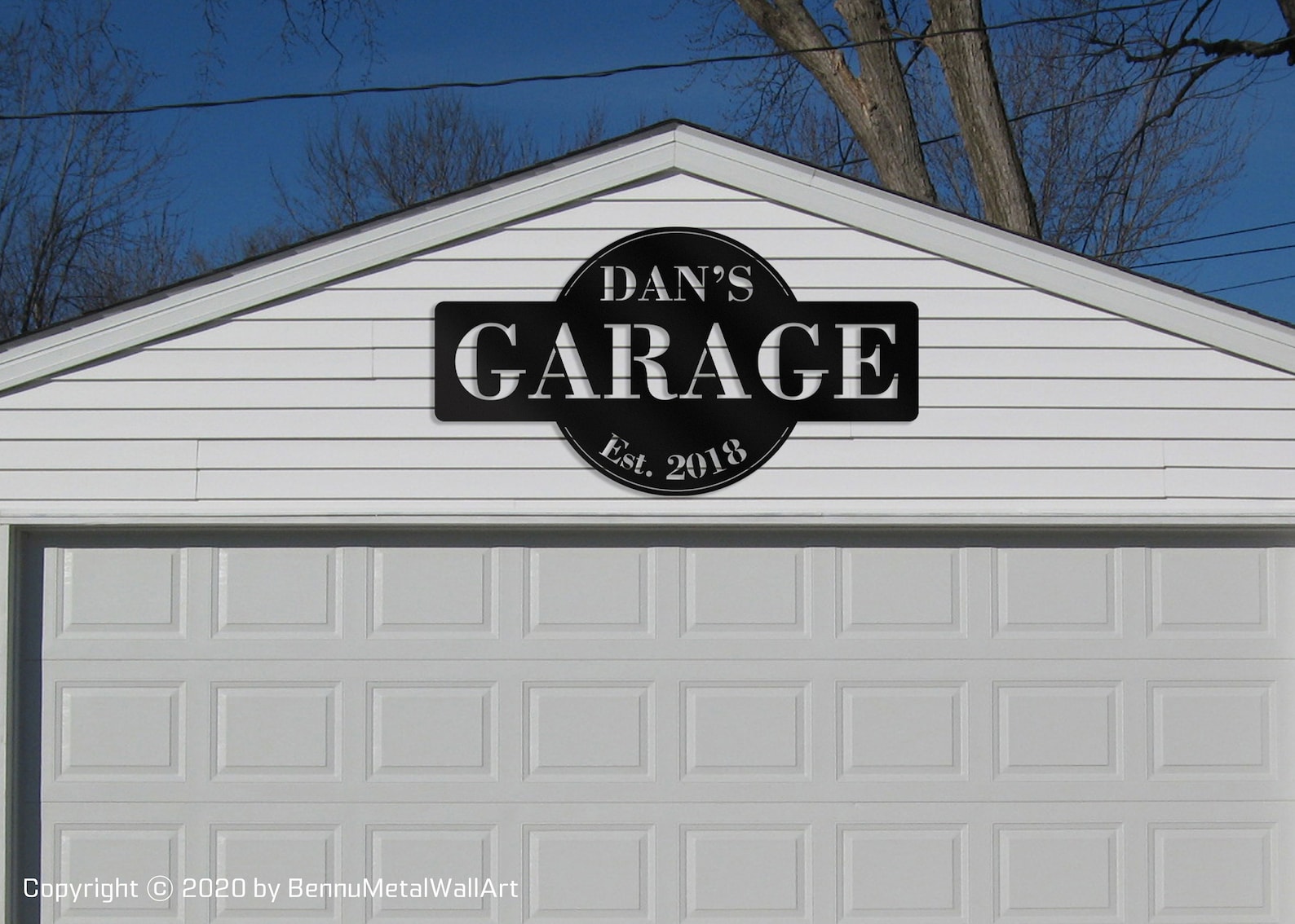 Personalized Garage Sign, Garage Decor, Custom Garage Sign, Metal Sign ...