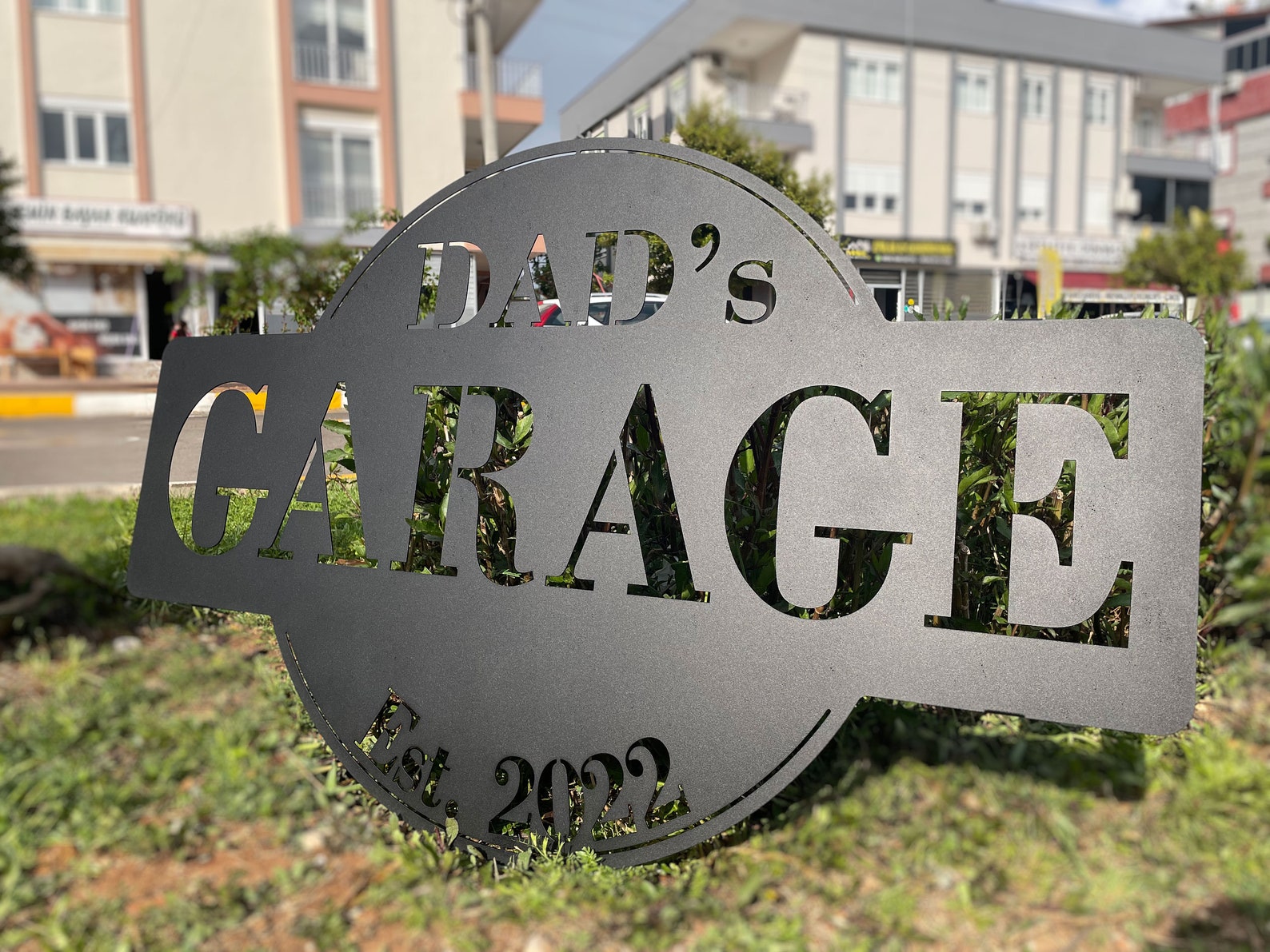 Personalized Garage Sign, Garage Decor, Custom Garage Sign, Metal Sign ...