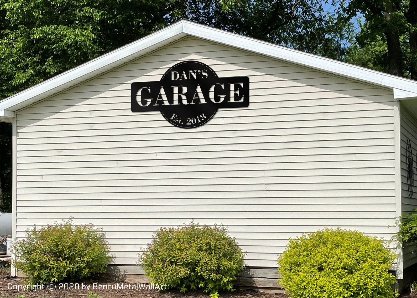 Personalized Garage Sign, Garage Decor, Custom Garage Sign, Metal Sign ...