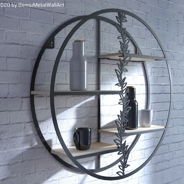 Round Shelf - Etsy