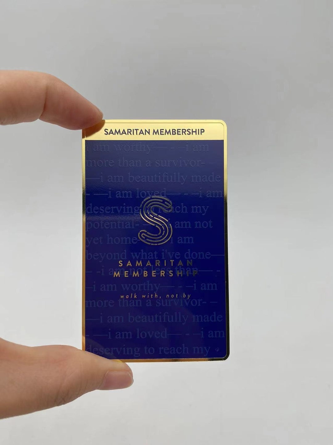 Custom Metal Business Cards: Stainless Steel, Black Metal Card - Etsy