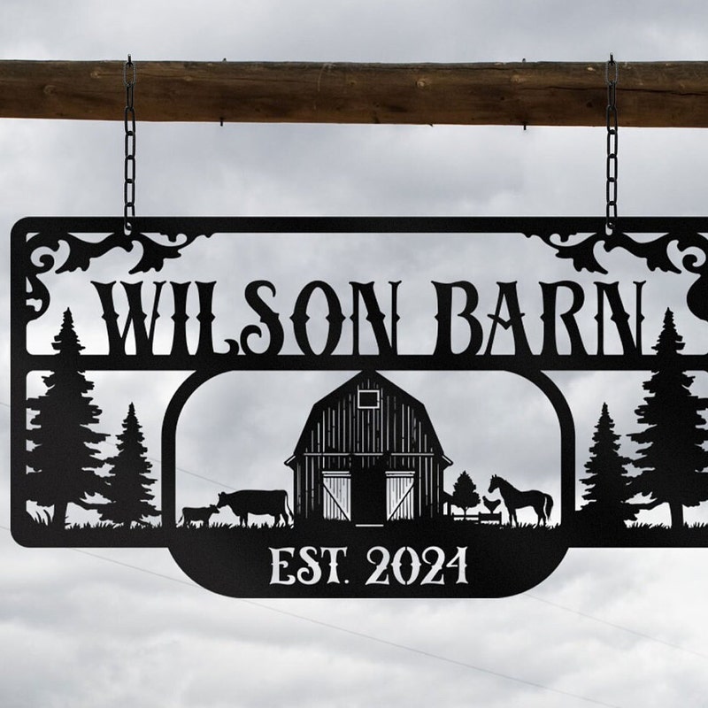 Barn Sign - Etsy