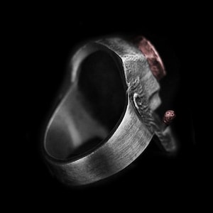 Hellboy Ring Unique Handcrafted Hellboy Jewelry Sterling Silver Hells ...