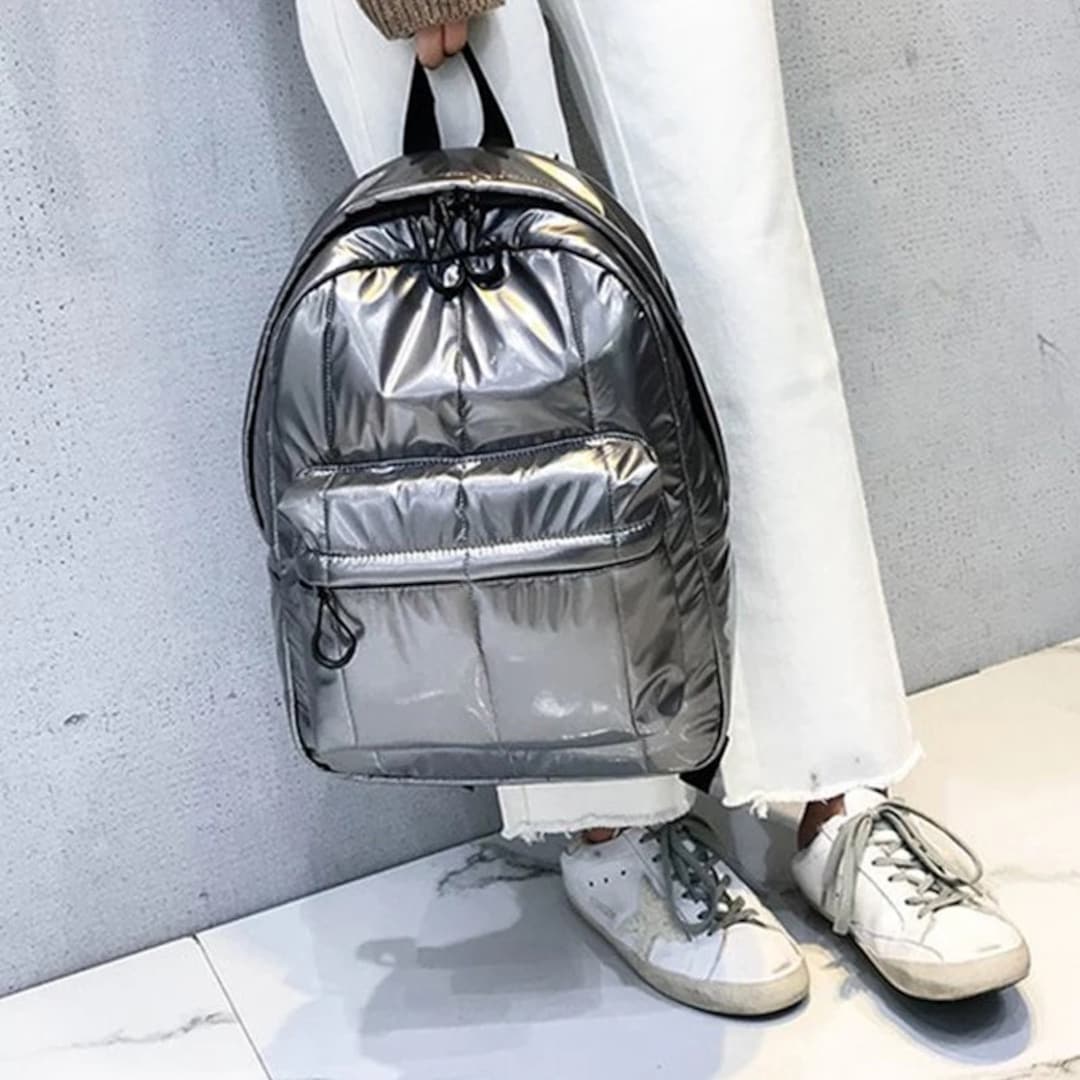 PADDED PUFFER BACKPACK, Puffy Backpack, Air Casual Backpack, Unique ...