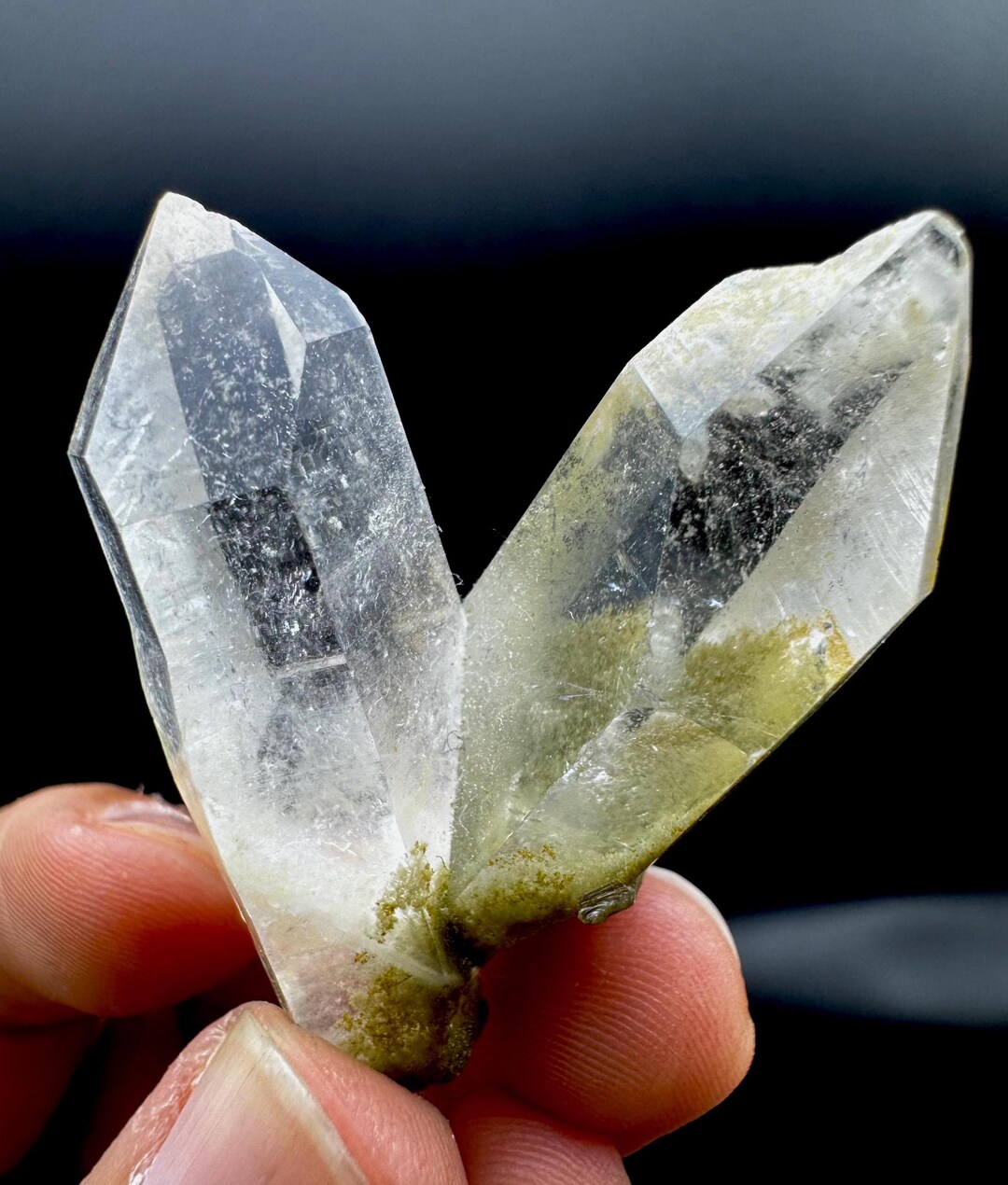 RAW Clear Quartz Crystal 19g, RARE Clear Quartz, Clear Quartz Stone ...