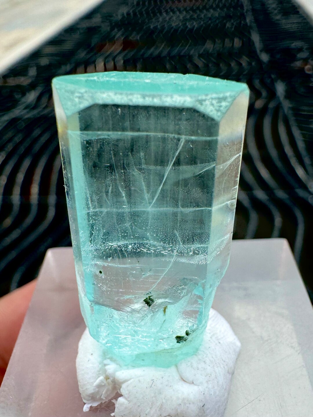 Natural Tabular Blue Aquamarine Crystal , Minerals , Mineral Specimens ...