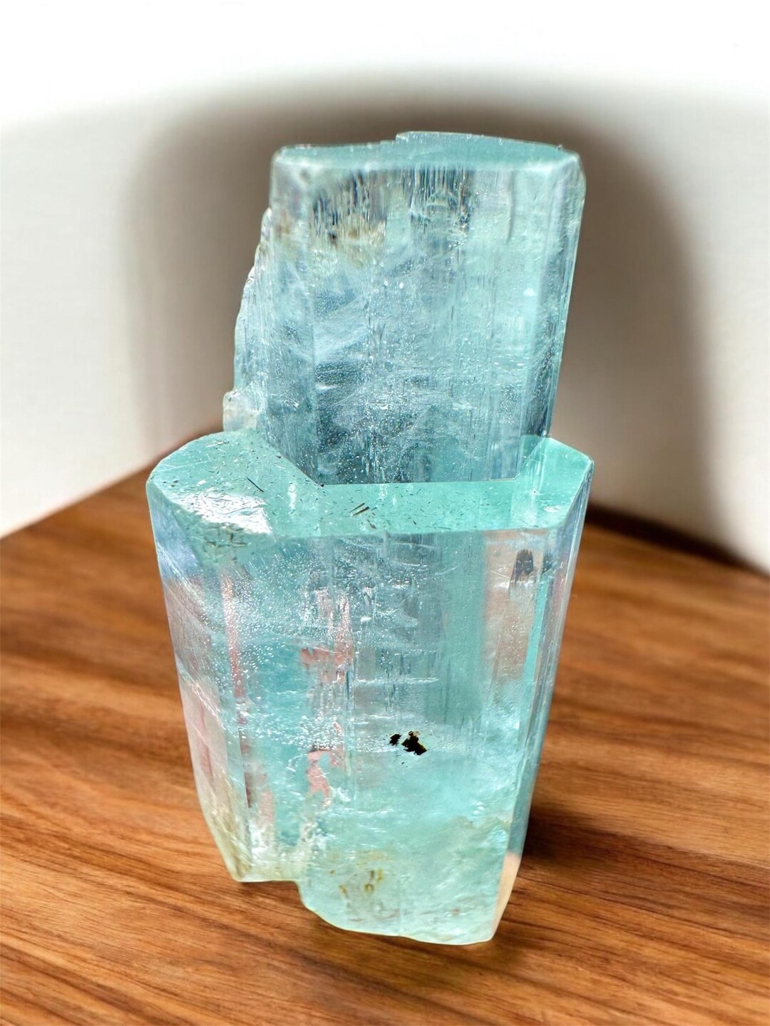 Natural Blue Colour Aquamarine Crystal Cluster . Minerals , Mineral ...