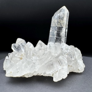 RAW Clear Quartz Crystal 46g, RARE Clear Quartz, Clear Quartz Stone ...