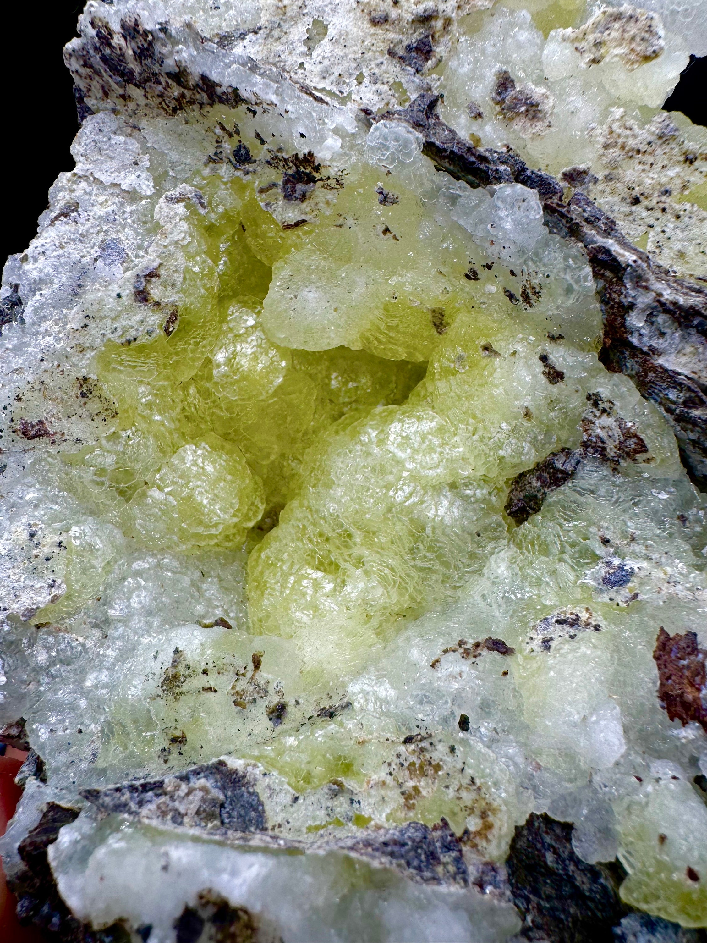 570 Gram Large Yellow Brucite Crystals Specimen , From Baluchistan ...