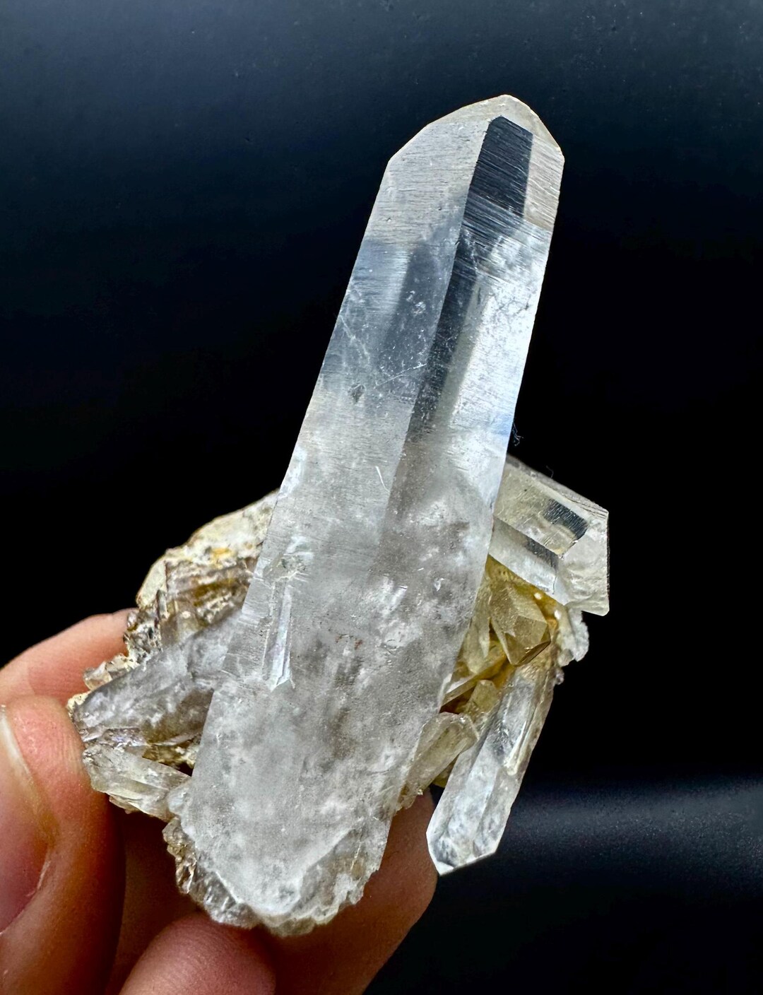 RAW Clear Quartz Crystal 26g, RARE Clear Quartz, Clear Quartz Stone ...
