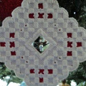 Ornament FLOATING ANGEL Hardanger Embroidery Hand Stitched - Etsy