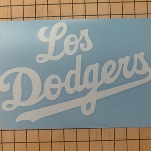 Los Angeles Dodgers City Connect - Los Dodgers Vinyl Decal - Etsy