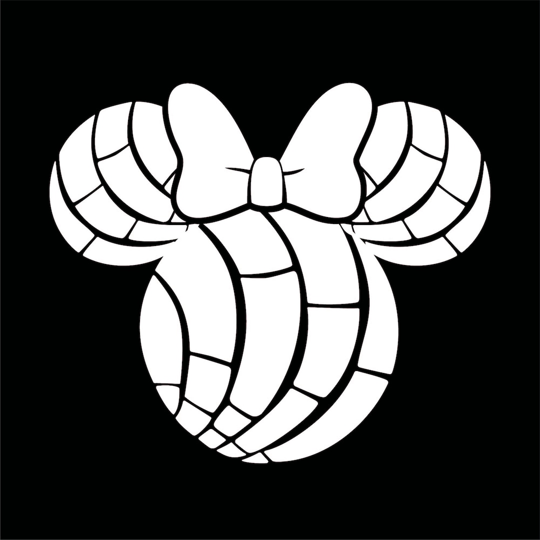 Minnie Pan Dulce Concha Vinyl Decal - Etsy