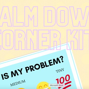 Calm Down Corner Kit - Etsy