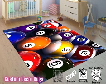 Billiards Room Rug - Etsy