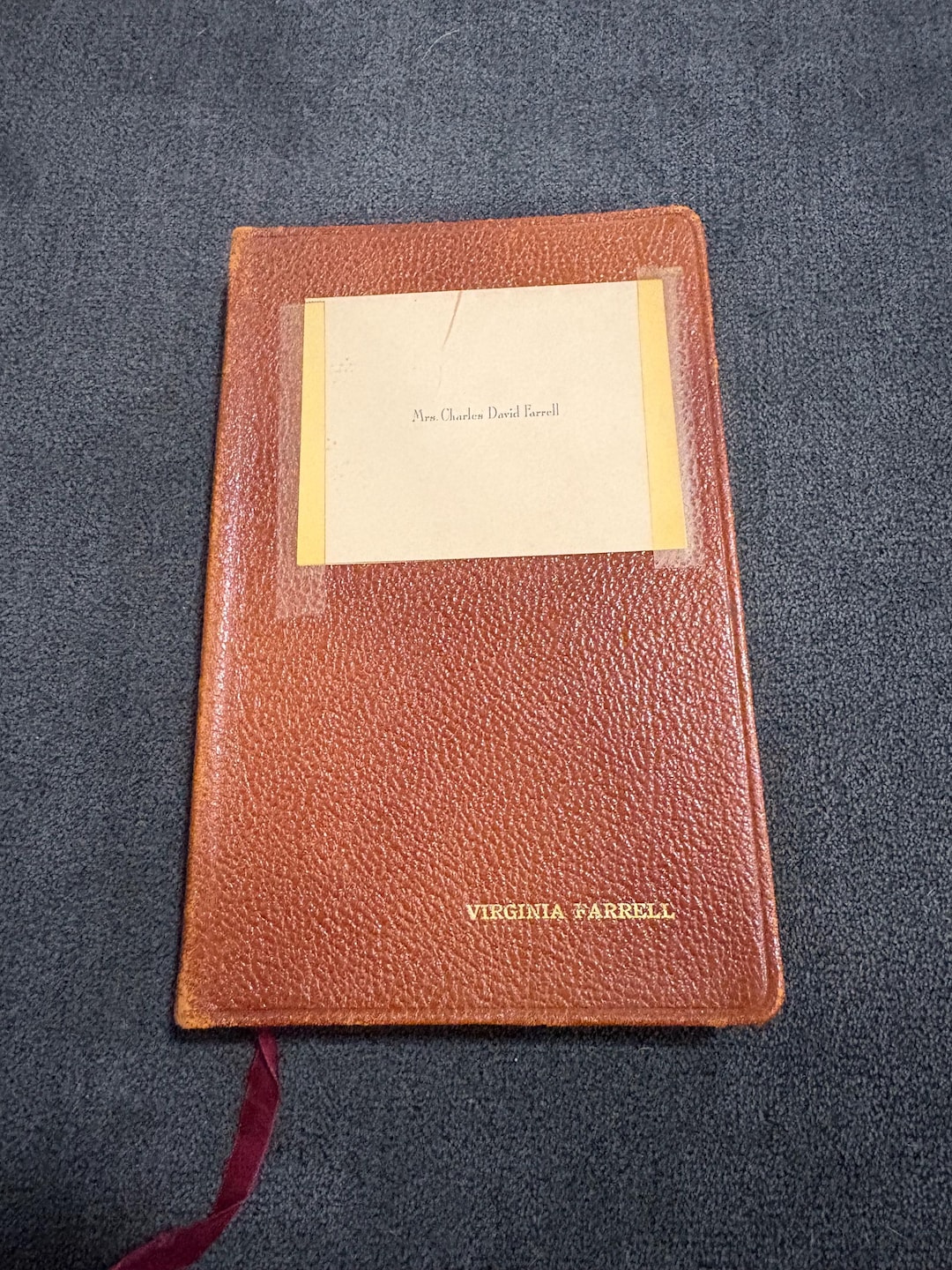 Silent Film Actress, Virginia (valli) Farrell’s 1960 “personal Book for ...