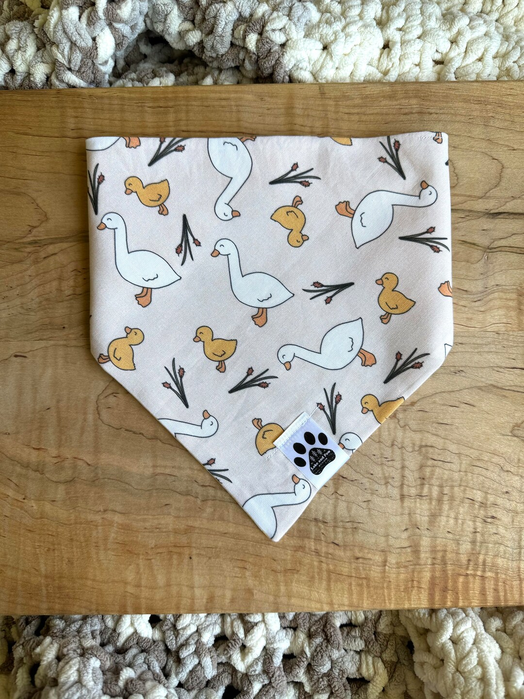 Quack Quack | Cat/dog Snap on Reversible Pet Bandana | Animals | Baby ...