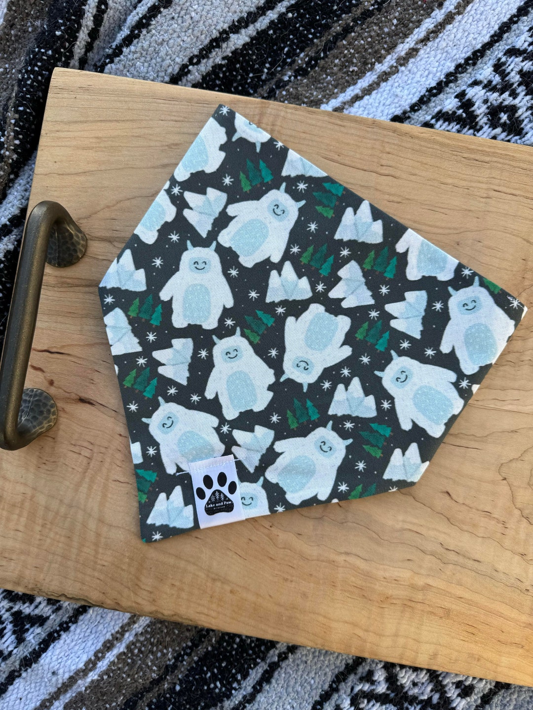 The Best is Yeti to Come | Cat/dog Snap on Reversible Pet Bandana ...