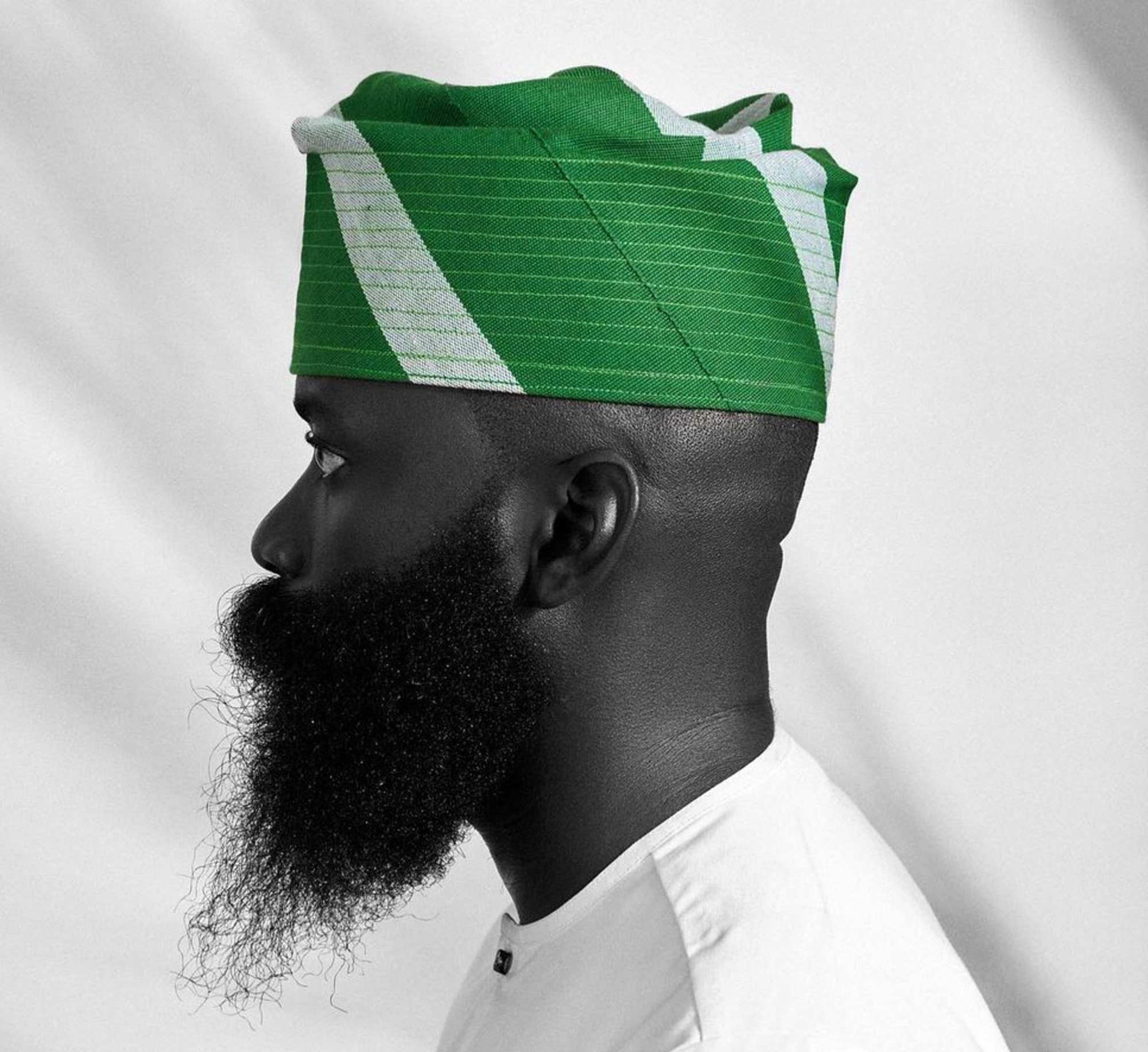African Hat Aso Oke Hat Kufi Hat for Men Agbada for | Etsy