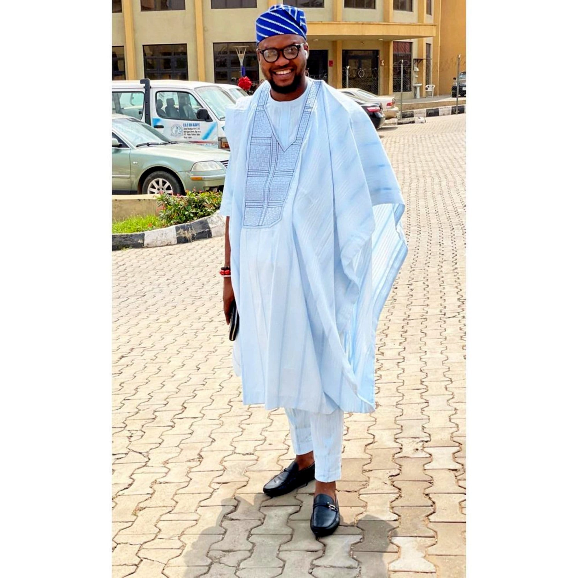 Nigerian Wedding Hat, African Kufi Hat, Agbada for Men, Yoruba Fila ...