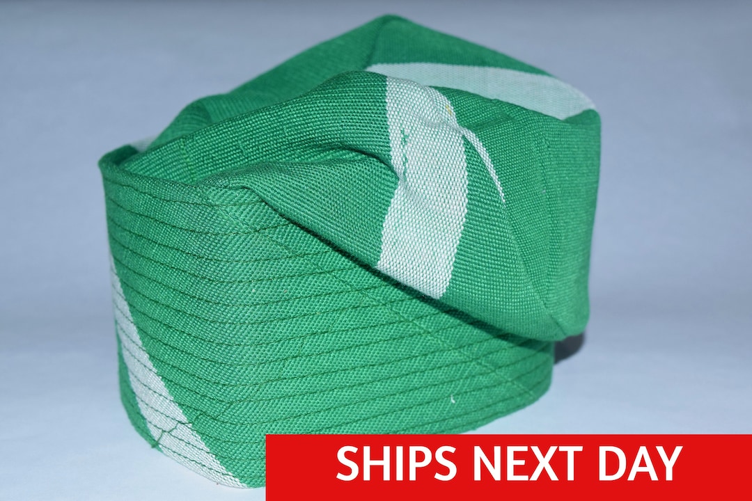 African Hat, Aso Oke Hat, Kufi Hat for Men, Agbada for Men's Hat ...
