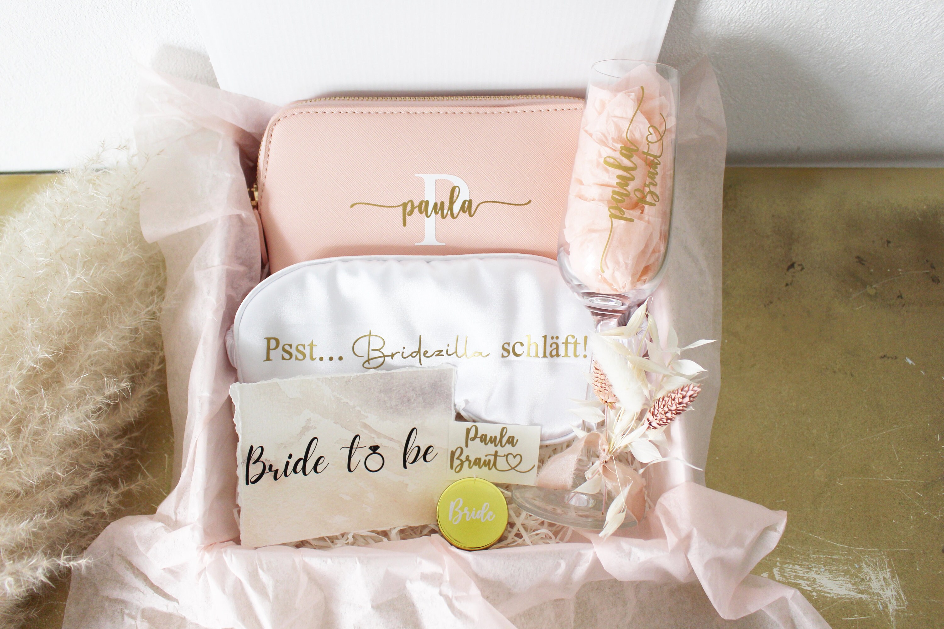 Brautbox zum selber befüllen Bride to be Box Geschenkbox | Etsy