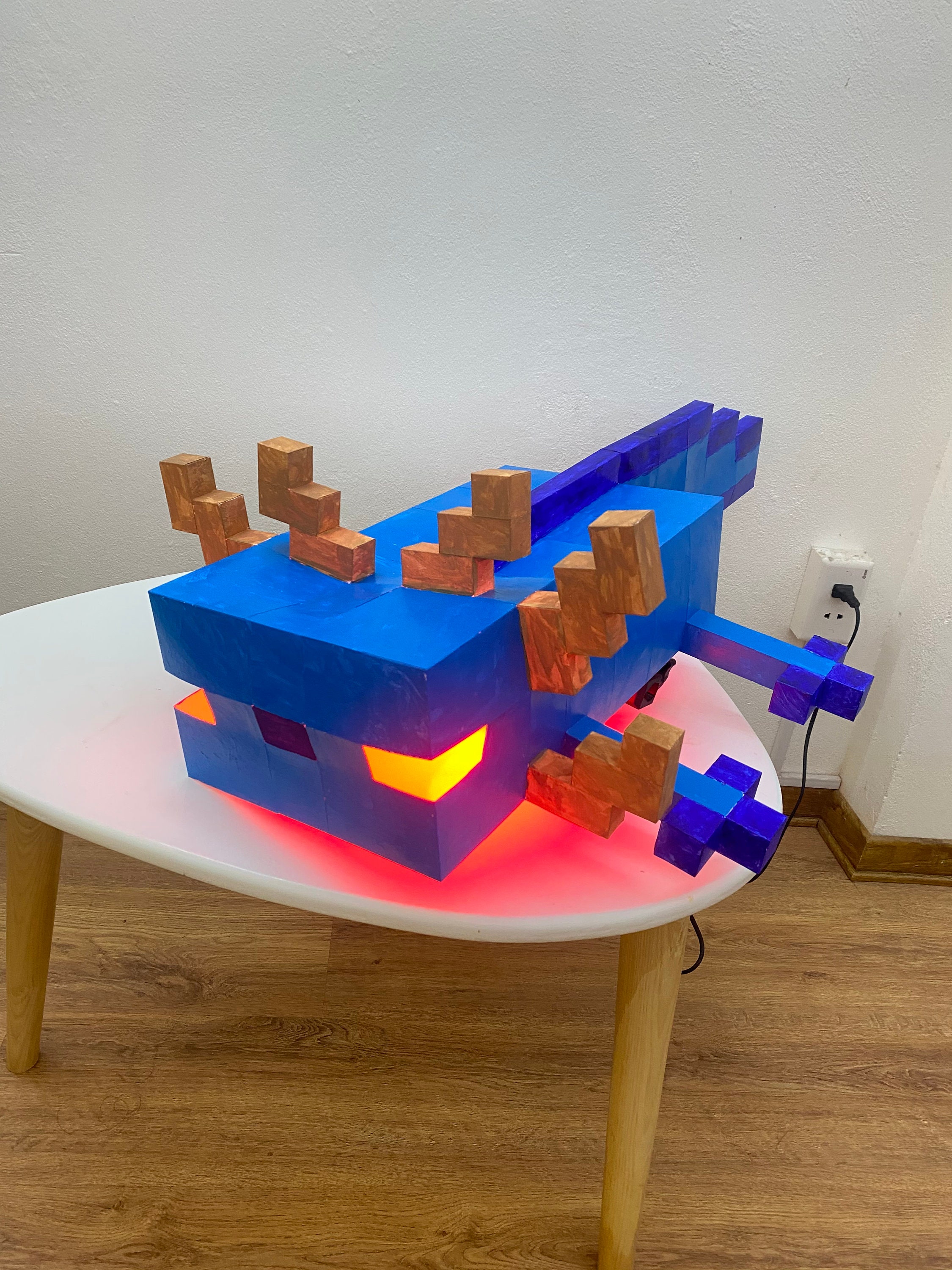 Minecraft Papercraft Fish