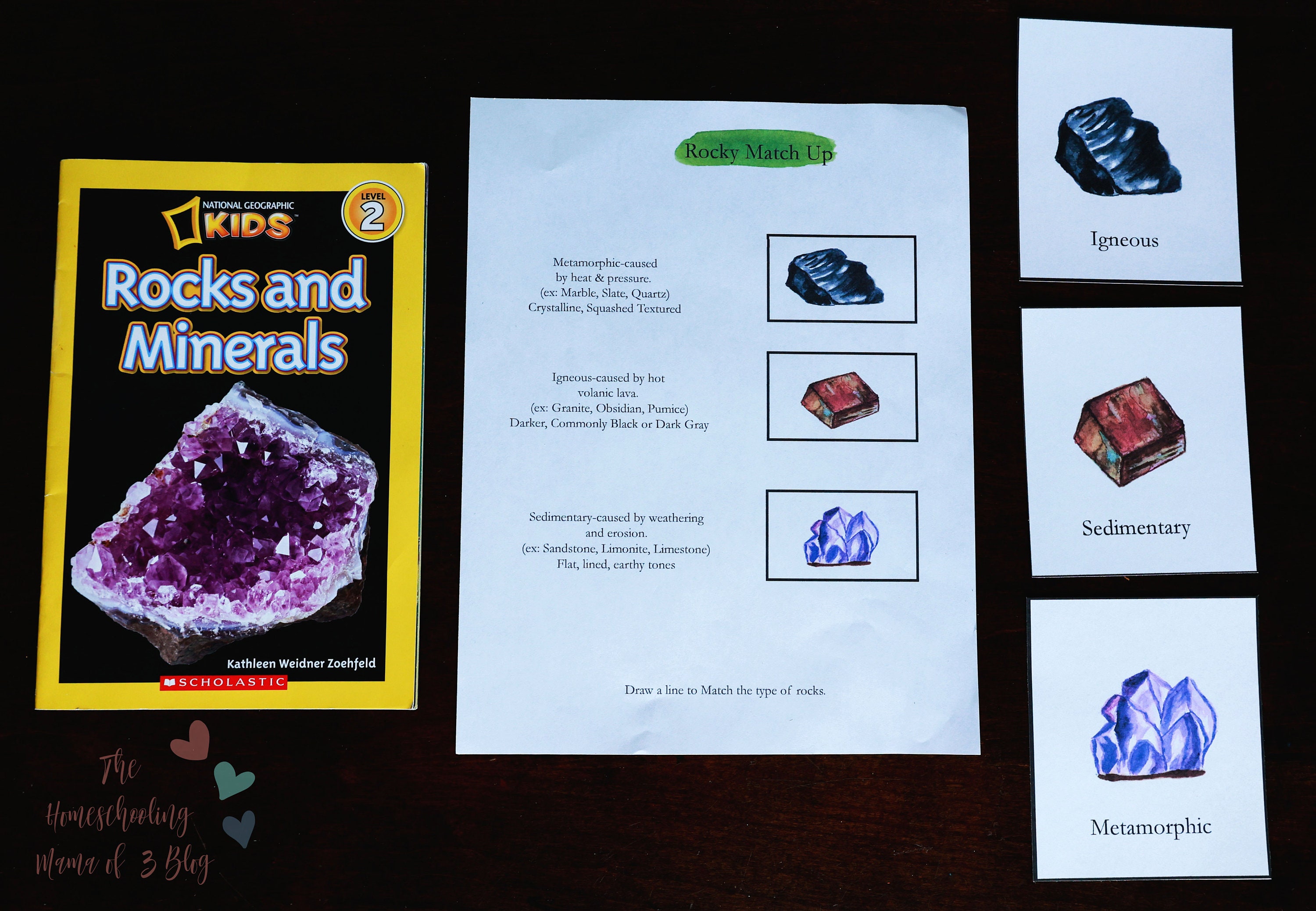 The Homeschooling Mama of 3 Earth Science Activity Printables - Etsy