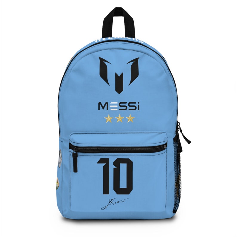 Messi Backpack With Your Name - Custom Gift - Children's Soccer ...