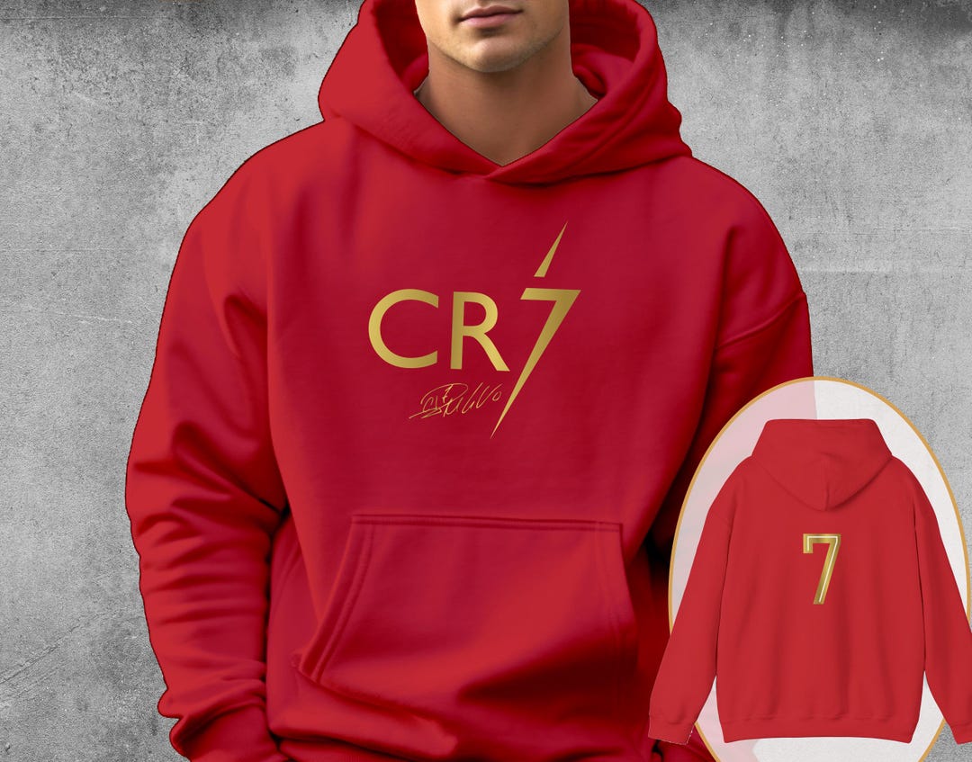 Cristiano Ronaldo CR7 Unisex Hoodie for Adults and Youth - Print on ...