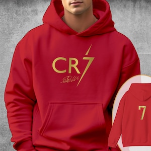 Cristiano Ronaldo CR7 Unisex Hoodie for Adults and Youth - Print on ...