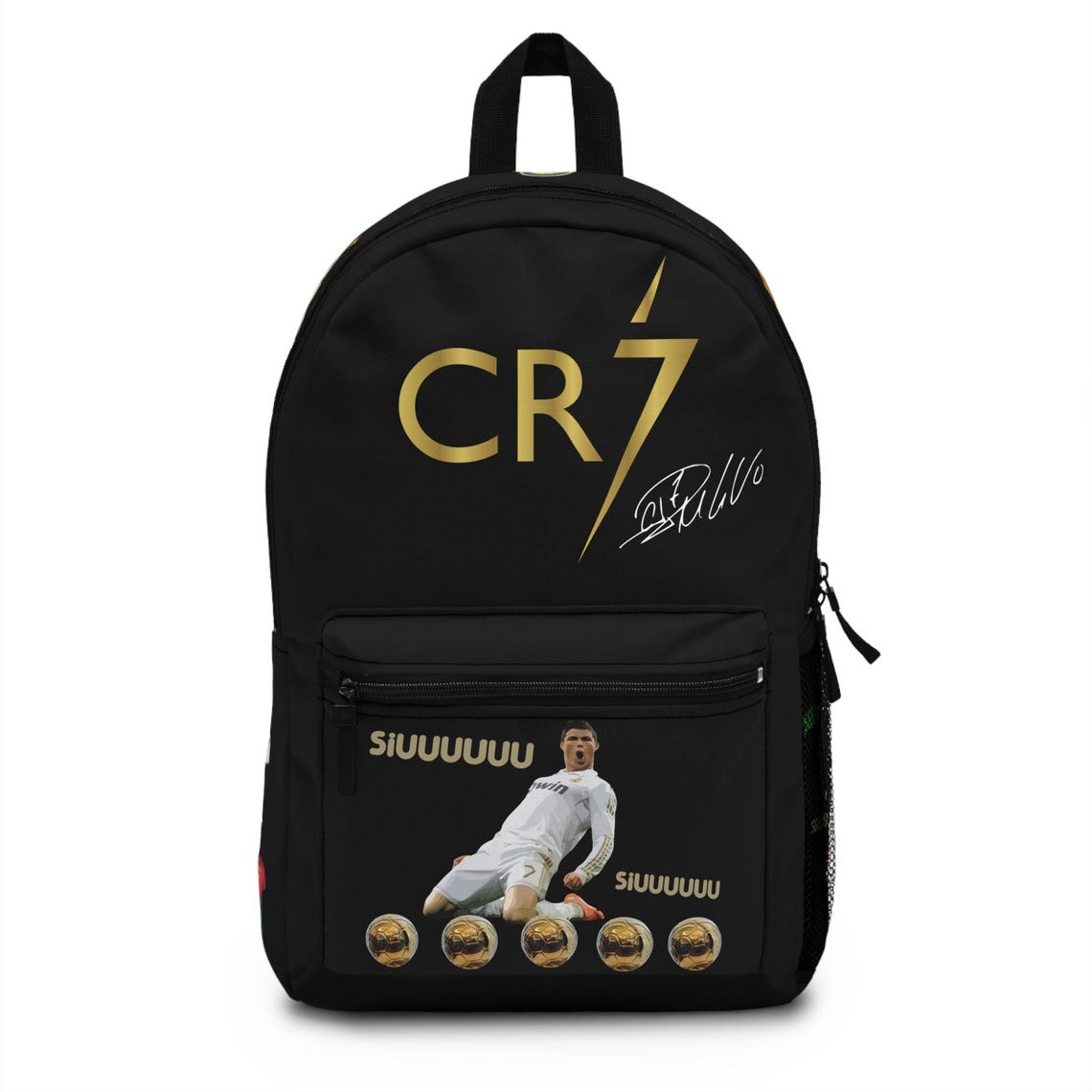 Ronaldo Backpack - Youth Children Soccer Backpack - Sports School Bag ...