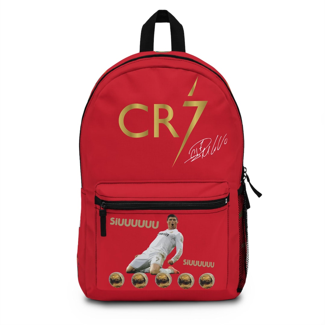 Ronaldo Backpack - Youth Children Soccer Backpack - Sports School Bag ...