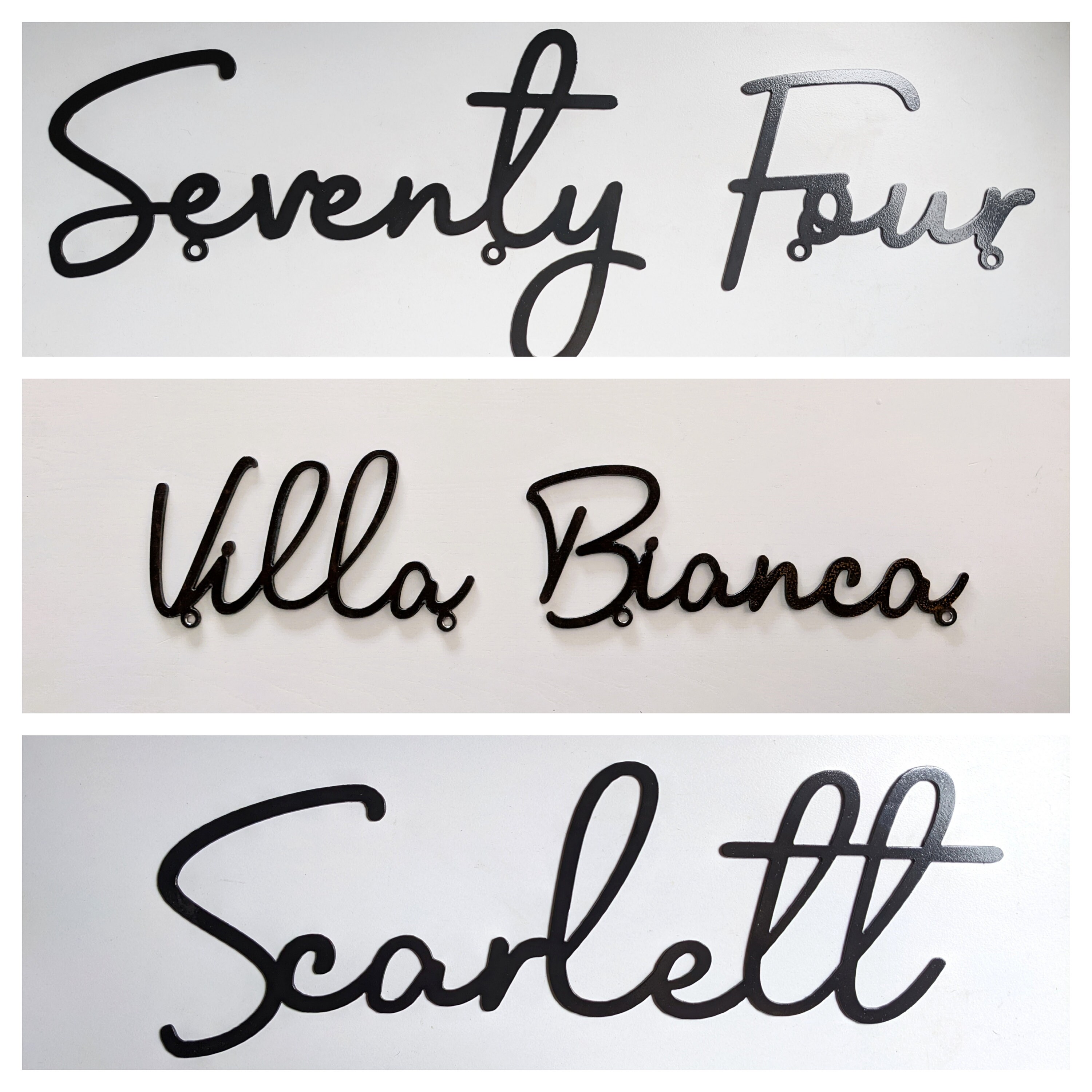 Personalised Sign Cursive Writing House Plaque Name Sign - Etsy Australia