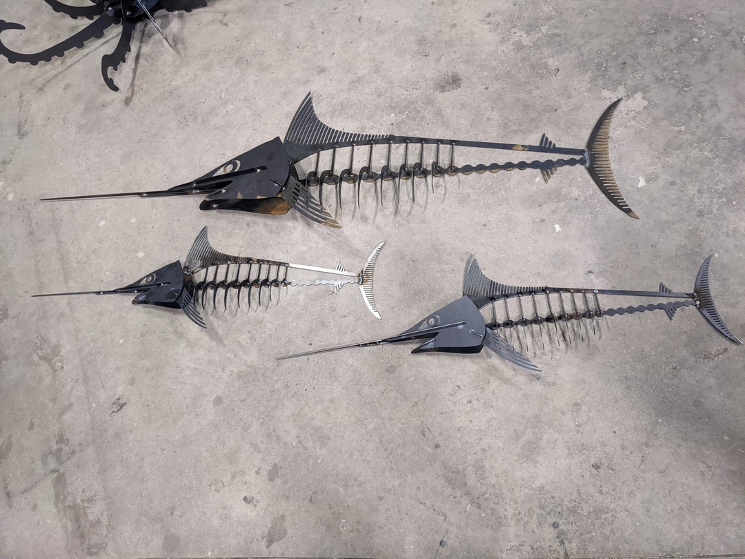 Coreten Swordfish Marlin Flatpack DIY Welding Project - Etsy