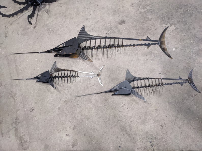 Coreten Swordfish Marlin Flatpack DIY Welding Project - Etsy