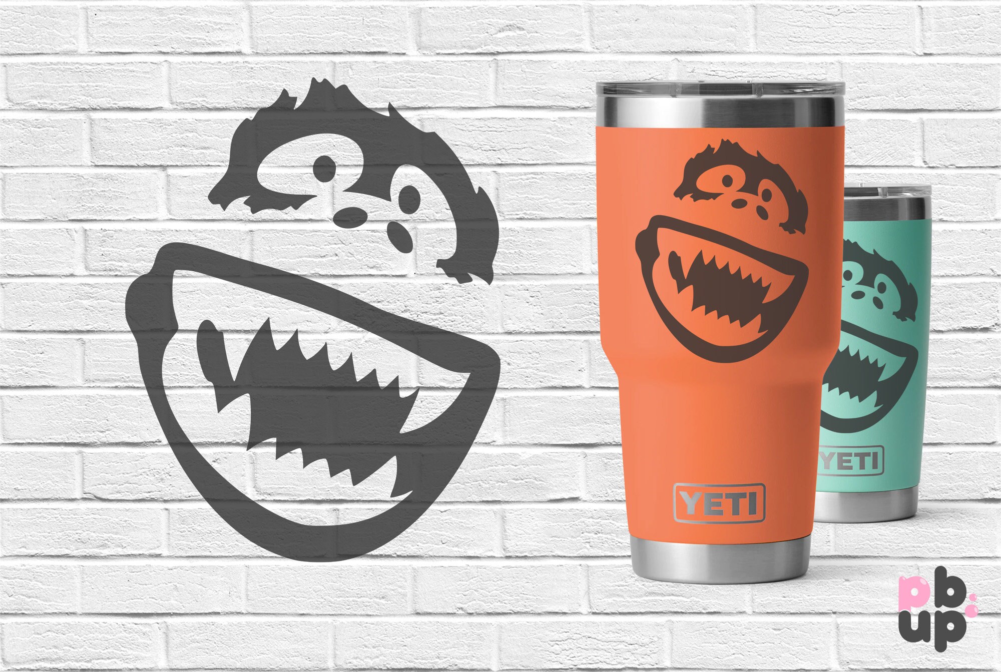 Yeti SVG Yeti Cut File Yeti Tumbler Tumber SVG - Etsy