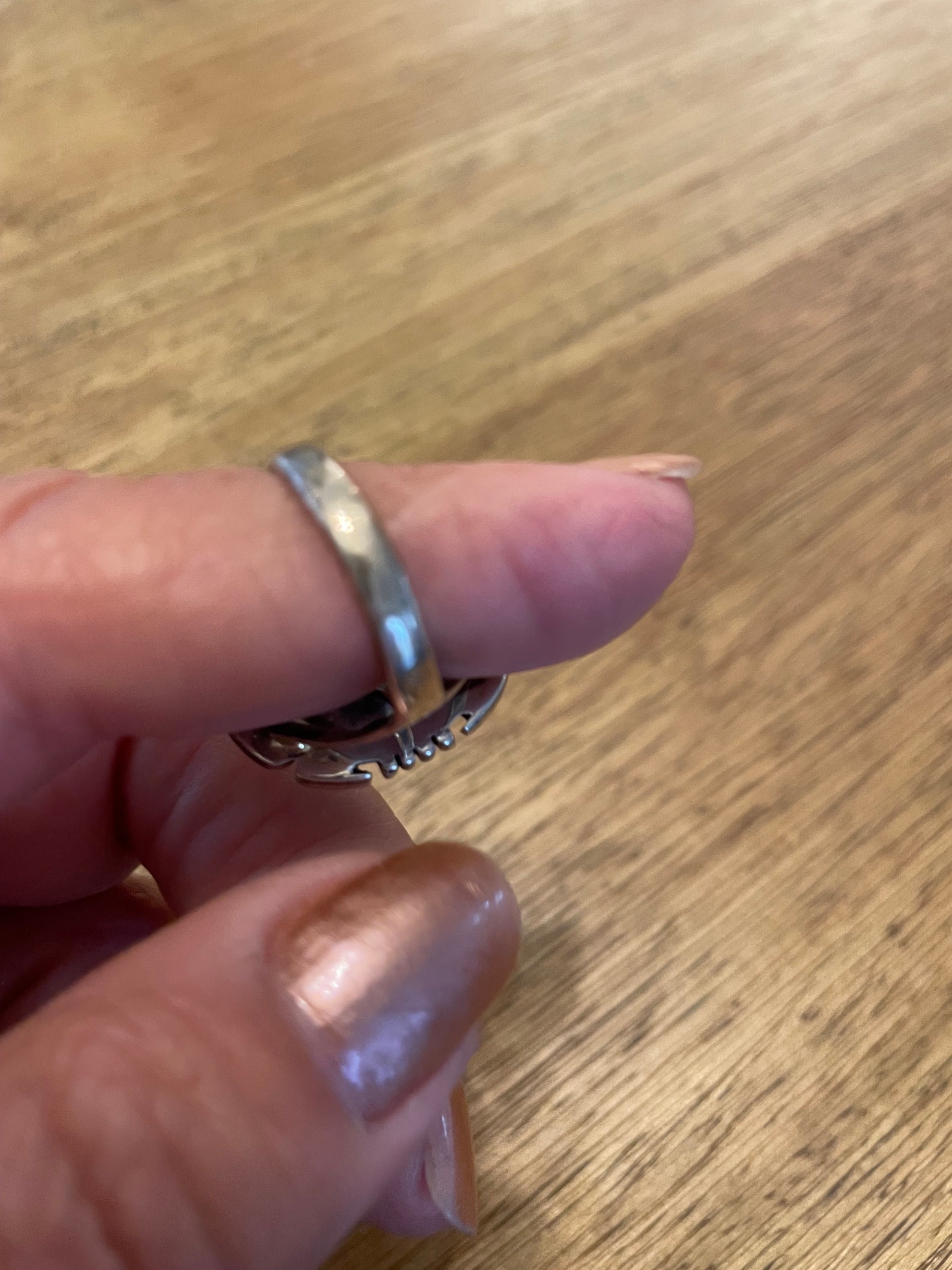 Jon Mccray Navajo Ring 925 Silver Turquoise Size 8 Wedding Mother Birthday Gift Her Anniversary ...