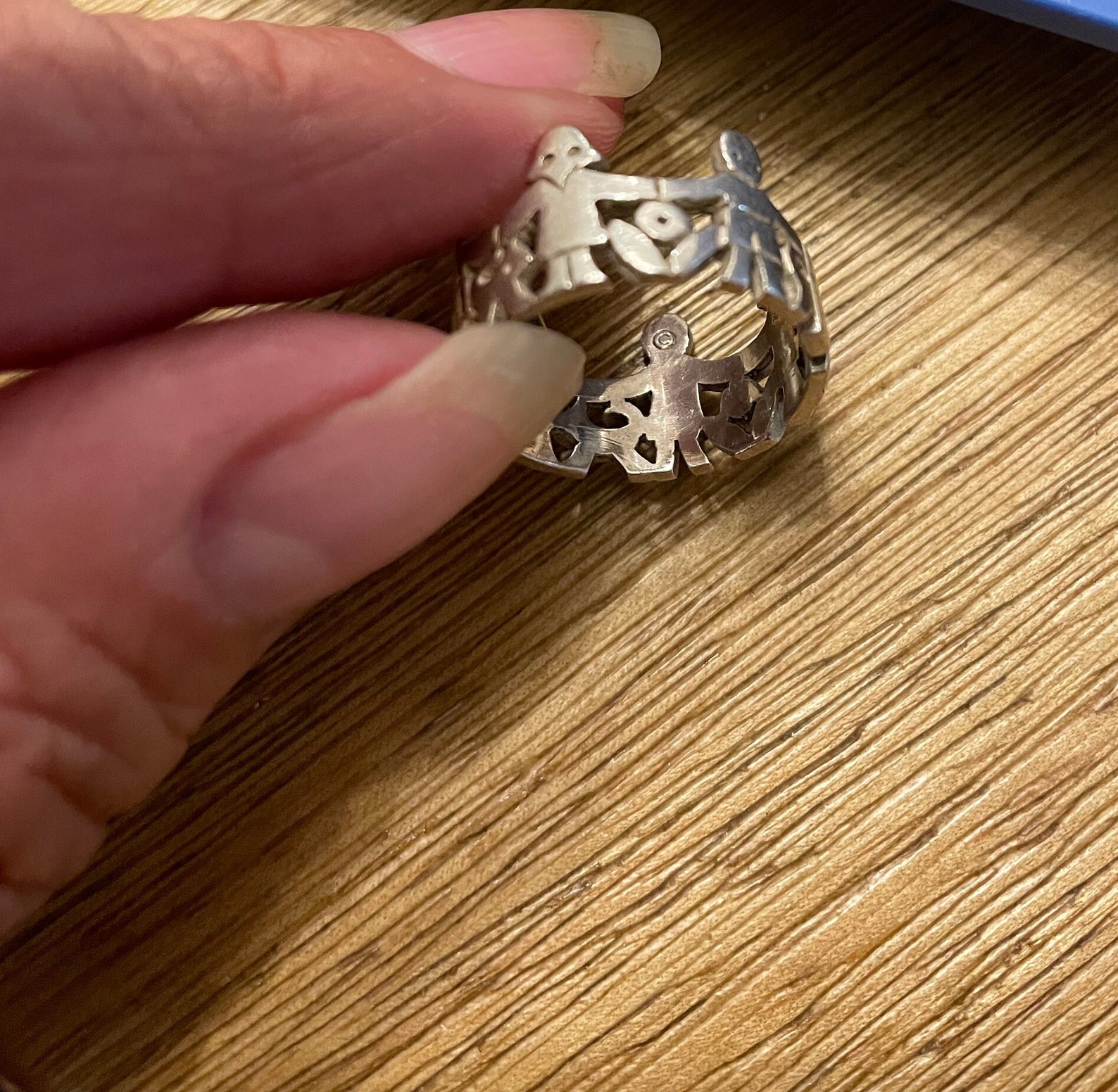 Retired James Avery Children Ring Sterling Silver 925 Size 6.75 Mother ...