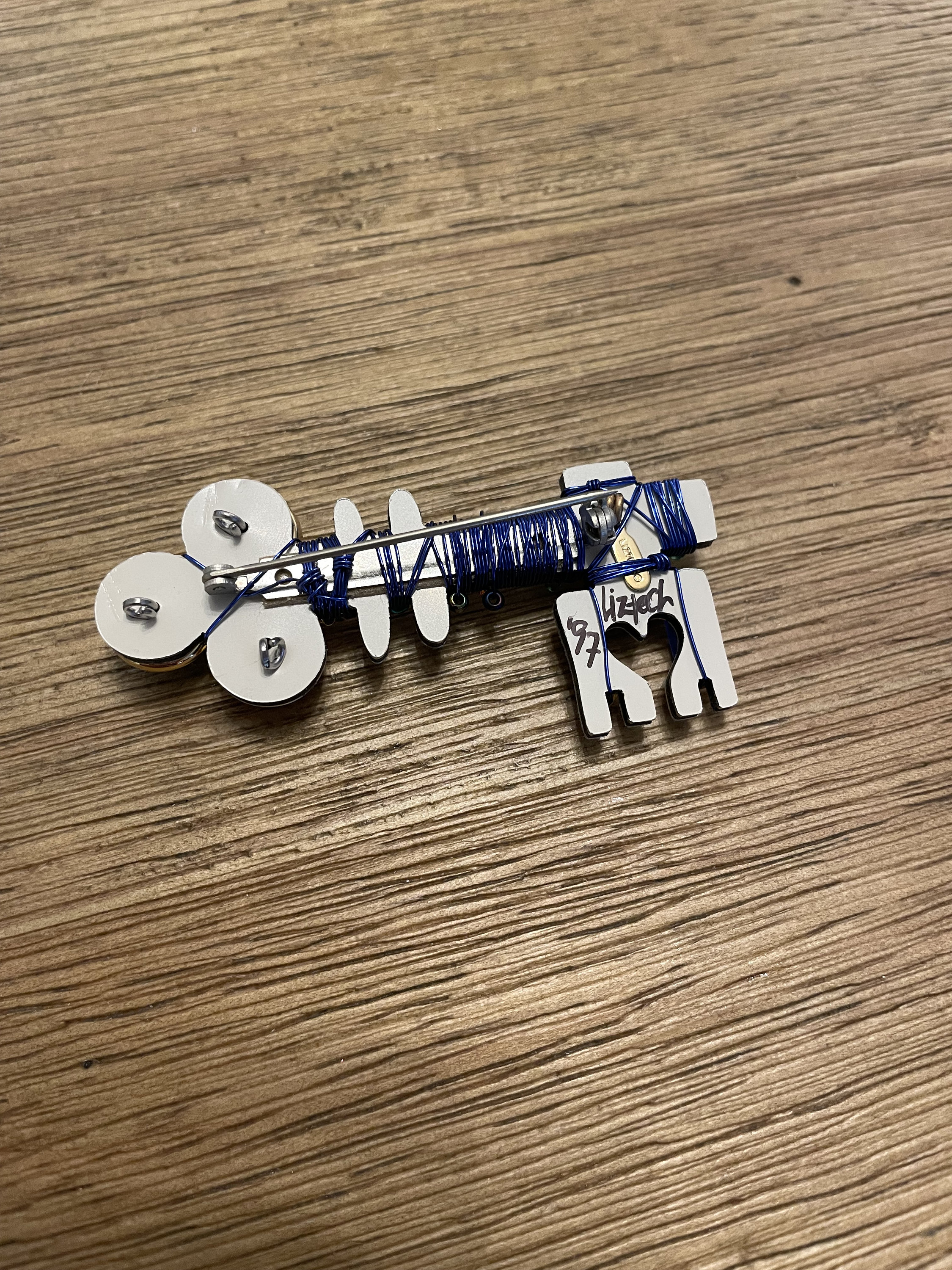 Liztech 1997 Retired Collectible Key Signed Dated Pin Brooch - Etsy