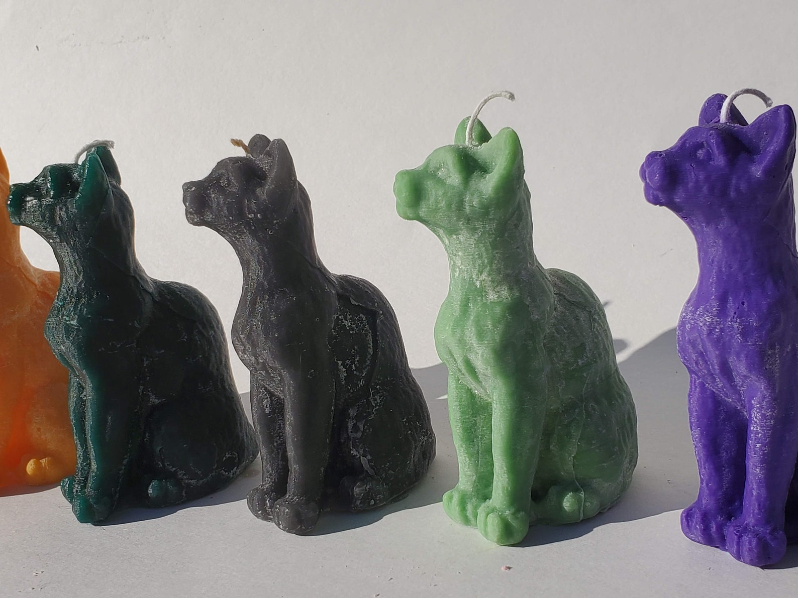 Cat Candle Home Decor Gift | Etsy