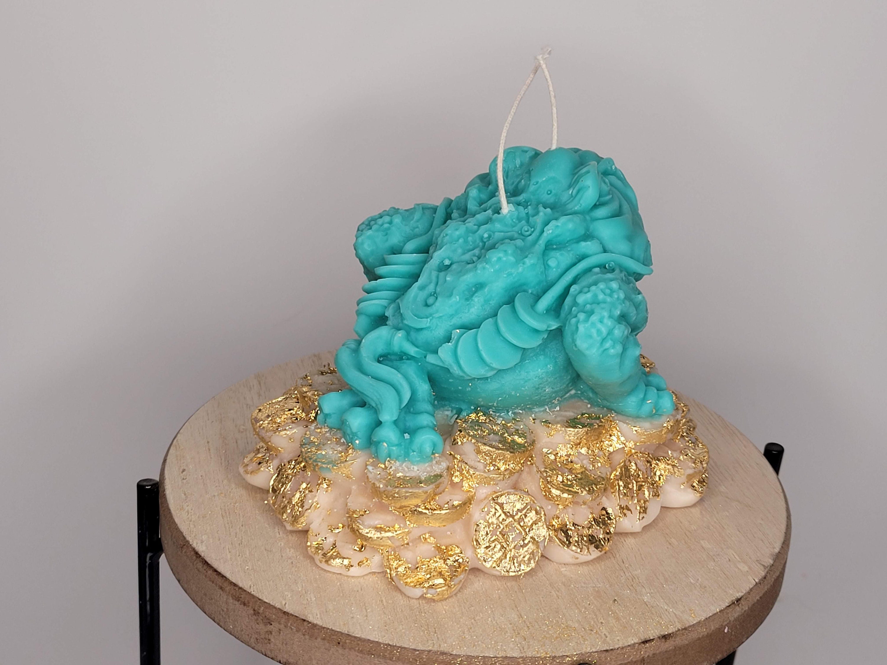 Feng Shui Money Toad Candle - Etsy