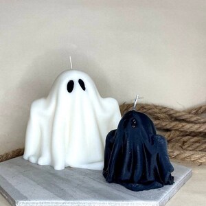 Large Ghost Candle | Decor | Gift | Halloween - Etsy