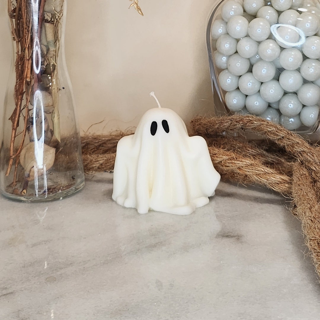 Ghost Candle Halloween Decor - Etsy