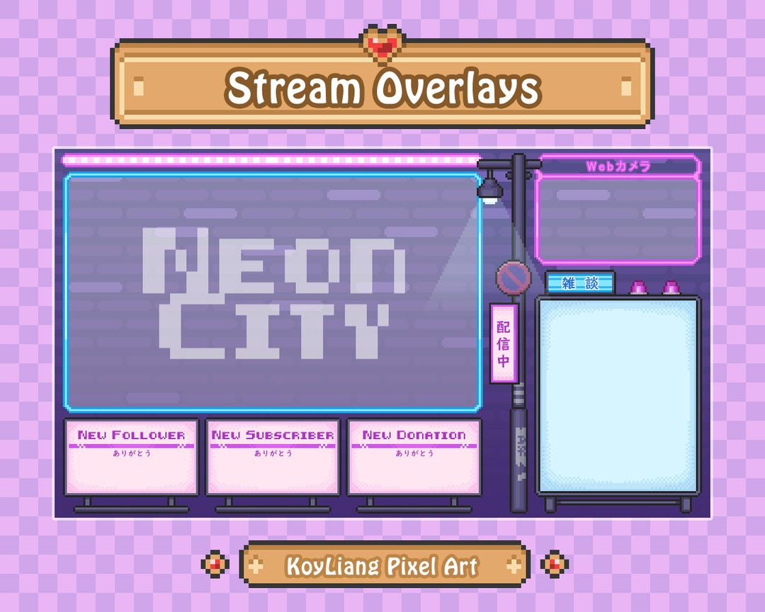 Twitch Overlays Package, Kick Stream Overlays, Youtube Streaming Layout ...