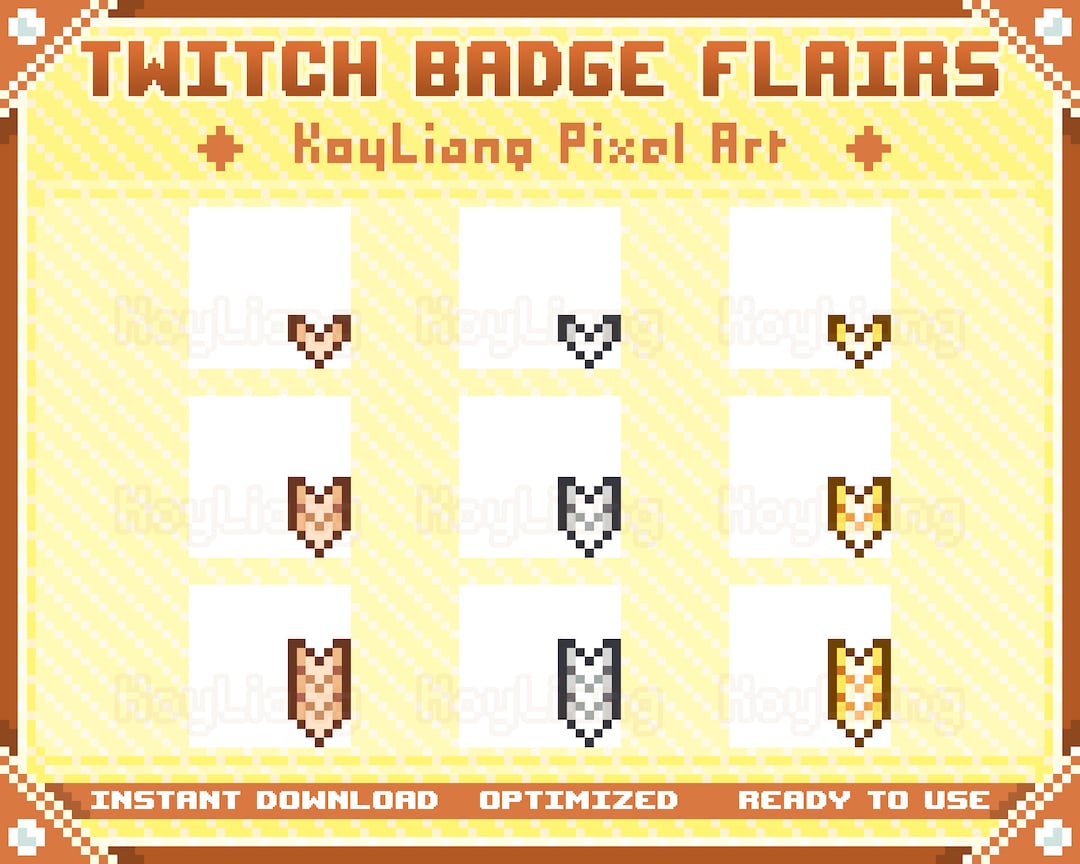 Pixel Art Twitch Flair - Military Ranks and Insignia Badges for ...