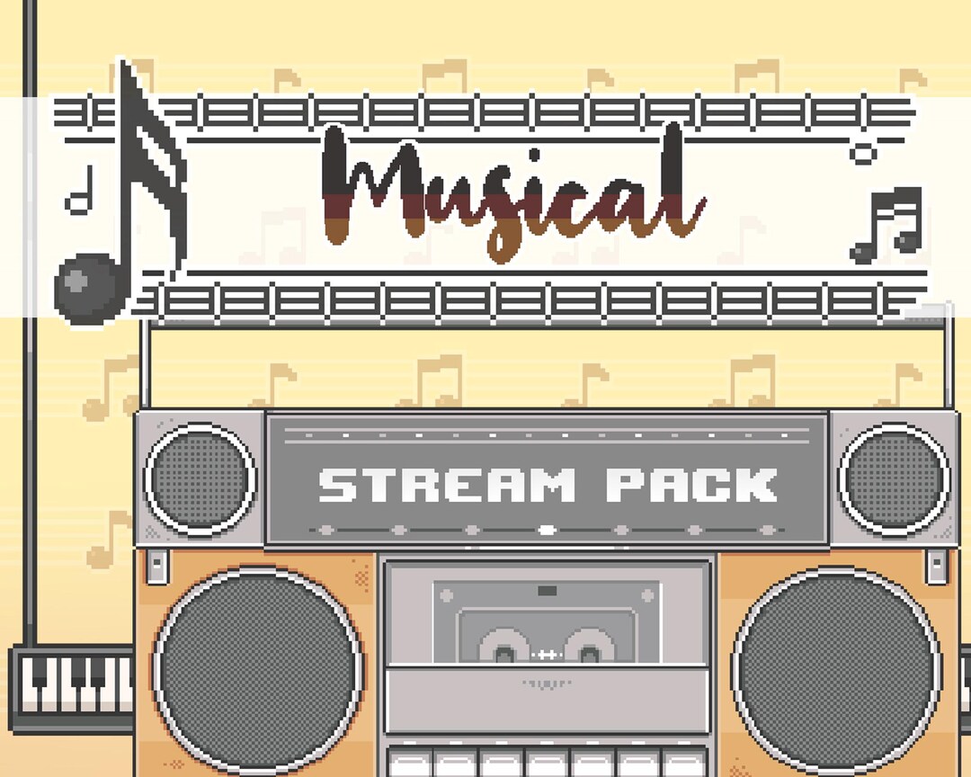 Twitch Stream Package for Music DJ Streamer - Streaming Screens ...